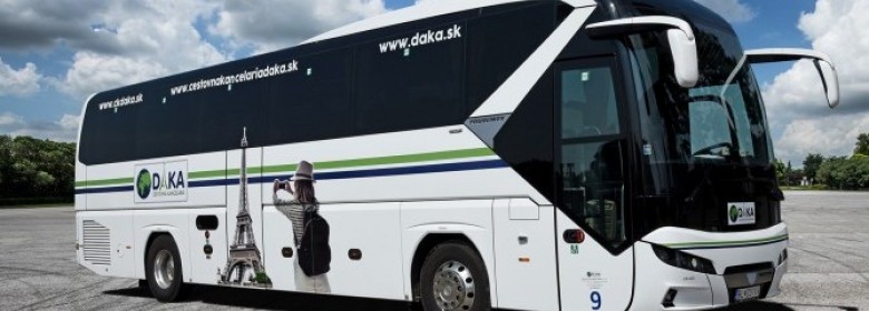 Cestovné lístky na nové expresné linky CK DAKA na Slovensku kúpite aj u ...