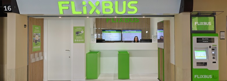 FlixBus abre en Barcelona su primera tienda de la Península