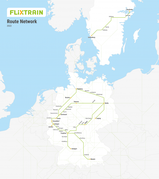 Flix → Book a bus or train ticket and travel through Europe