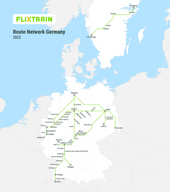 Flix → Book a bus or train ticket and travel through Europe