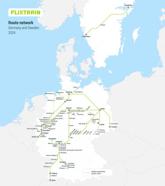 Flix → Book a bus or train ticket and travel through Europe